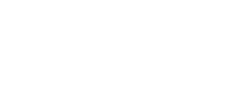 Varsity Block Font - GreekHouse of Fonts